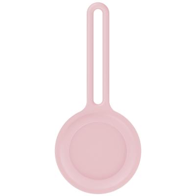 China Keyring da etiqueta do ar do silicone, caixa ajustável do telefone de Airtag da correia do colar à venda