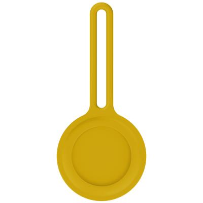 China Keyring da etiqueta do ar do silicone, caixa ajustável do telefone de Airtag da correia do colar à venda