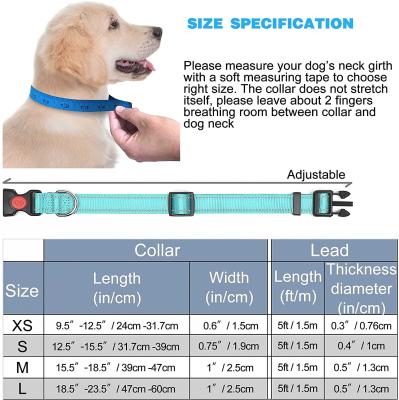 Cina Maniglia riempita neoprene rampicante intrecciata del guinzaglio del collare dell'animale domestico in vendita