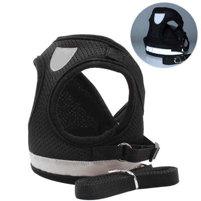 China De zachte Opgevulde Uitrusting van de het Patroonhond van Mesh Nylon Reflective Traction Neoprene Regelbare Te koop