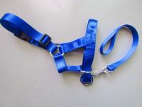 China Simply New Design Nylon Braided Training Walking Comfortable Bite Proof Dog Muzzle for sale