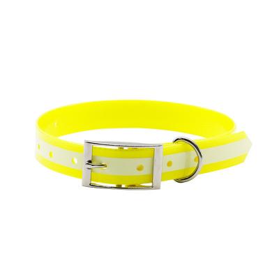 Cina Il nylon luminoso comodo molle dell'OEM Manfacturer del ODM/ha riempito il collare di cane riflettente del PVC in vendita