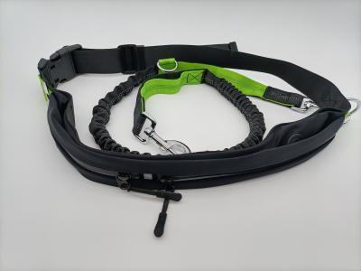 Cina Correre pareggiante facendo un'escursione il guinzaglio di media grandezza del cane della vita di Handfree di dimensione del guinzaglio riflettente elastico in vendita