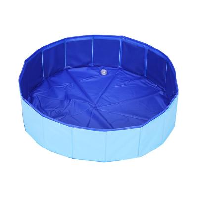 Cina Il PVC non slitta la piscina gonfiabile pieghevole del cane del cane dello stagno portatile del riempimento in vendita