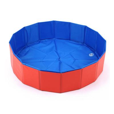 China Van de de Misstap het Draagbare Hond van pvc Zwembad van de de Pool Vouwbare Opblaasbare Hond niet Opvullende Te koop