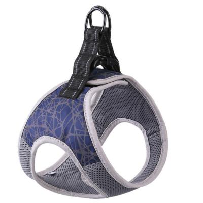 Cina Maniglia molle di Mesh Padding Dog Harness With di vendite della maglia riflettente di lusso calda dell'animale domestico in vendita