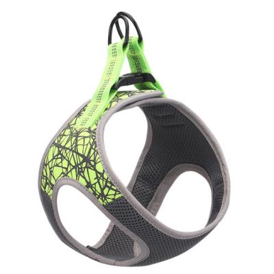 Cina Maniglia molle di Mesh Padding Dog Harness With di vendite della maglia riflettente di lusso calda dell'animale domestico in vendita