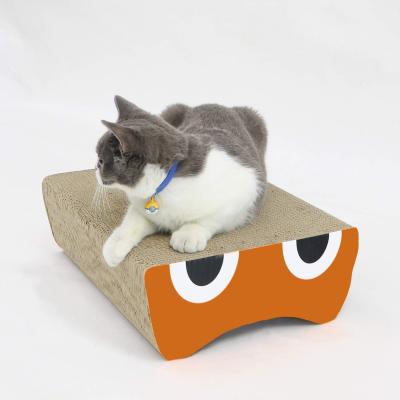China O cartão ondulado reversível interativo do risco recicla Cat Scratching Board à venda