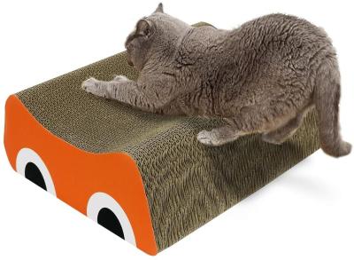 China O cartão ondulado reversível interativo do risco recicla Cat Scratching Board à venda