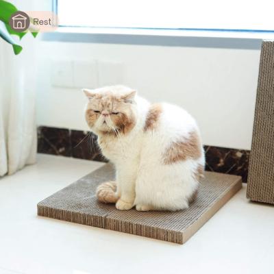 中国 リバーシブルの長方形拡張できる2パックは板を演じている傷のボール紙猫を波形を付けた 販売のため