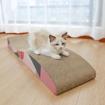Cina Scratch proteggente Boardboard Cat Scratch Paperboard ondulata pieghevole di Funiture in vendita
