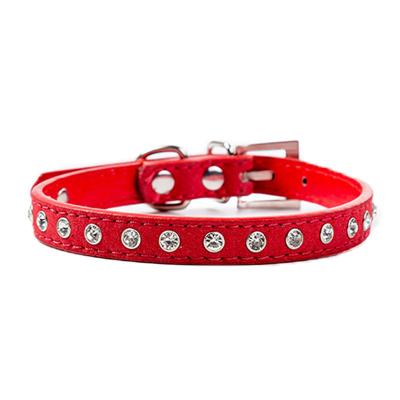 Cina Collare di cane regolabile personale dell'unità di elaborazione di qualità del cristallo di rocca di Bling Bling di progettazione di modo in vendita