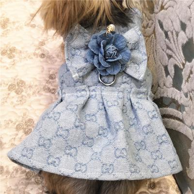 China Hoge douane - van de het Ontwerpluxe van kwaliteitsnice van het het Merk de Klassieke Patroon Kleine Hond Sundress Te koop