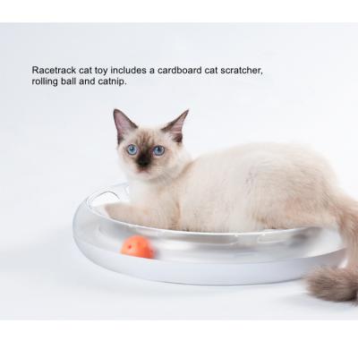 Cina Carta ondulata Cat Entertainment Toys, Cat Scratcher Board immagazzinata 440mm in vendita