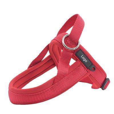 中国 ネオプレンはナイロン快適な機能専門ペット馬具の鎖セットにパッドを入れた 販売のため