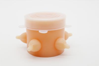 Cina Alimentatore del cucciolo di Kitten Pet Milk Bowl Feeder del cucciolo dei capezzoli dell'alimentatore 5 del capezzolo del cucciolo del silicone in vendita