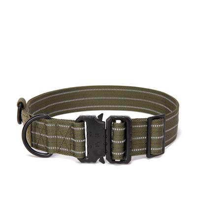 Cina Collare di formazione di camminata del cane di addestramento, collare di cane intrecciato militare della corda in vendita