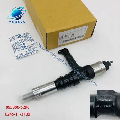 China Inyector de tren común 095000-6290 6245-11-3100 para excavadora benso en venta