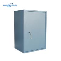 Quality 2mm Thick Steel Secure Safe Cabinet House Safe Box With Double Bitted Key Lock for sale