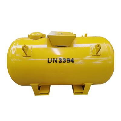 China UN T21 Certified 1600L Pressure Storage Tank For Safe Alkyl Aluminum Storage And Transport for sale