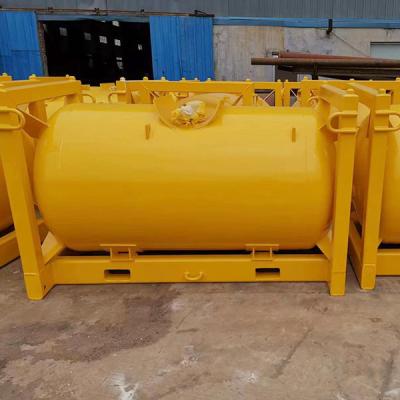 China T10 Portable Pressure Storage Tank For Safe Silicon Tetrachloride Transport IMDG GB/T150 Certified for sale