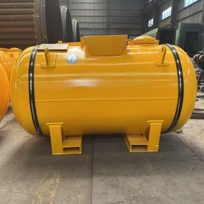 China High Safety UN T21 Portable Pressure Vessel Tank For Pyrophoric Water Reactive Chemical Transport for sale