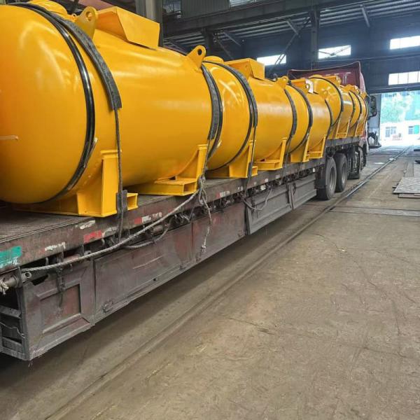 Quality 16MnDR Material Storage Horizontal Water Pressure Tank 10mm Inner Shell And 0 for sale
