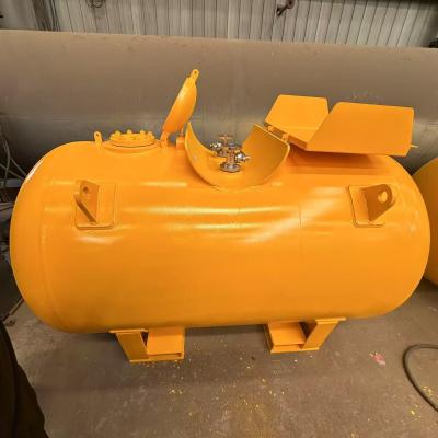 China 10.0 Mm Inner Shell Portable Pressure Vessel T21 with 1880Liters Water Capacity for sale