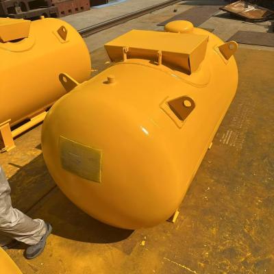 China 1880 L Horizontal Pressure Vessel Tanks Designed To IMDG CODE Standards With 0.788 Nm3/S Vent Capacity for sale