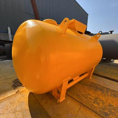 China 2195x1120x1337mm Pressure Vessel Tanks 1880L Water Capacity At 20C For Heavy Duty for sale