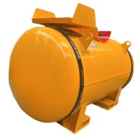 Quality 1875x1120x1337mm Horizontal Chemical Storage Tanks For -40- 70 C Design for sale