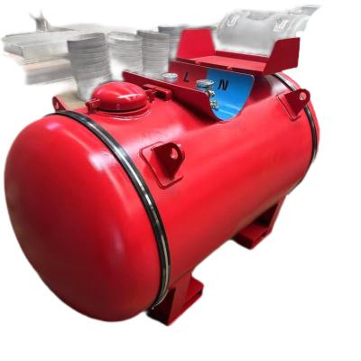 China Top Pressure Vessel Tanks T21 UN 1880L Water Capacity at 20C with 919Kg Tare Mass for sale