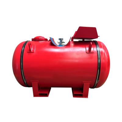 China 18.2 Bar Test Pressure Horizontal Pressure Tanks with IMDG CODE Shell Design and Epoxy Coating Sand Blasting for sale