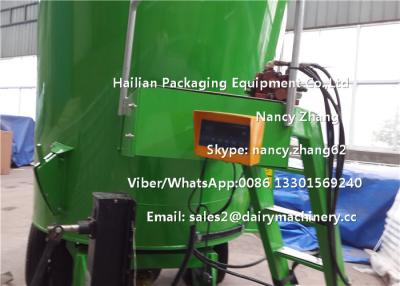 중국 암소 농장, 세륨 증명서 가축 급식 믹서를 위한 7CBM 수직 TMR 믹서 판매용