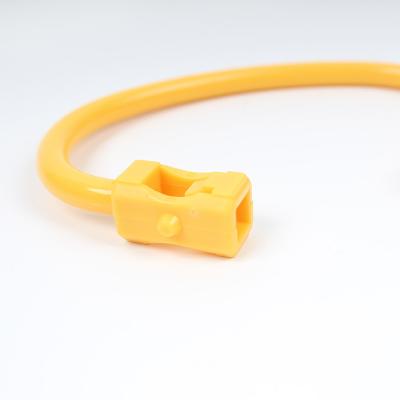 Cina 82mm Long Durable Perment Bull Nose Ring in giallo per il piercing del naso in vendita