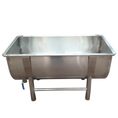 중국 우유 시설 청소 용품 쉽게 스테인리스 스틸 세탁 탱크 1000x550x700mm 판매용