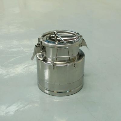 China 5 Liters Capacity Stainless Steel Milk Can SS201 For Milk Flour Oil Rice for sale
