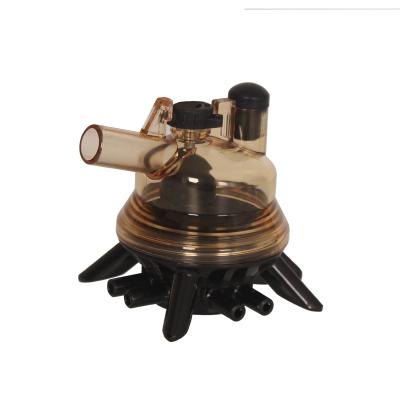 중국 150cc PC 밀크 클라와 플라스틱 베이스 0.43kg 공기 출구 직선 9.5mm 판매용