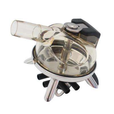 중국 300cc 밀크 클러 밸브가 없는 밀크 출구 디아 22mm 공기 출구 디아 10mm 스테인레스 스틸 클러 베이스 판매용