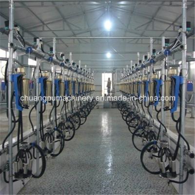 China Herringbone Structure Automatic Cow Milking Machine with 380V/50Hz Power and CE ISO SGS FDA Certification for sale