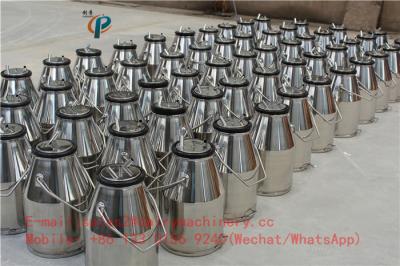 China 1.00 mm Thickness Milking Machine Bucket, stainless steel milk container for portable milker for sale