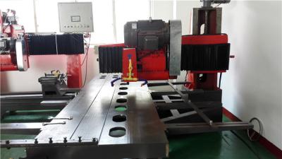China Graniet die 1100mm 1400kg snijden die de Machine 7.5kw profileren van de Granietzaag Te koop