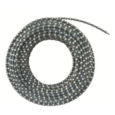 Cina la corda della cava 11.5mm della pietra del marmo di 50m Diamond Cutting Wire Saw Granite che taglia 40pcs borda /M in vendita
