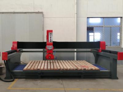 China Bridge Cutting Saw For Granite Marble With 5 Axis 45 Degrees Chamfer Cutting  Stone CNC Machine for sale