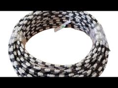 28 Beads 40m Spring Connection Diamond Wire Saws 7.2mm Stone Cutting Wire