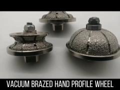 High efficiency hand profiling bit with inner thread 5/8-11 diamond 65mm cut marble granite