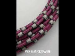 Quarry Plastic Connection ODM 7mm Diamond Wire Saw Rope Block Processing