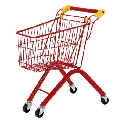 Cina Popular Hebei Spot Children's Mini Shopping Cart / Supermarket Children's Hand Push Shopping in vendita