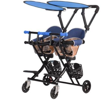 Cina High Quality Wholesale Price Twins Double Two Seats Safe Baby Pram Baby Stroller in vendita