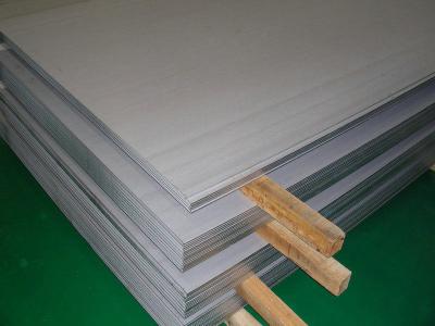 China 321 Cold Rolled Stainless Steel Sheet Brushed SS Plate 1000MM / 1219MM Width for sale